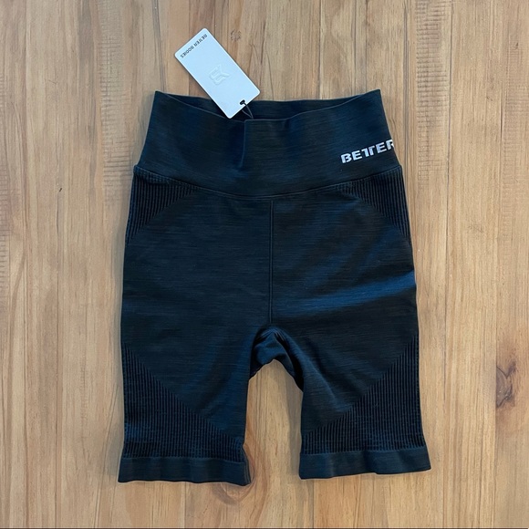 BETTER BODIES | Shorts | Better Bodies Rib Seamless Bike Shorts | Poshmark